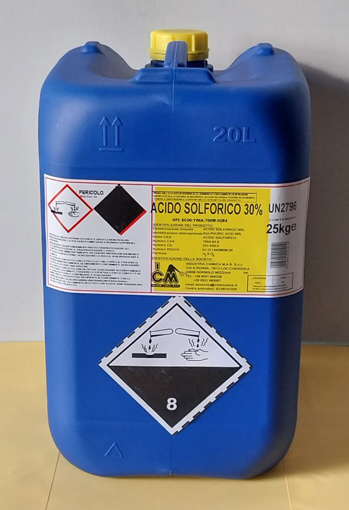 ACIDO SOLFORICO B.C. – Industria Chimica Mar