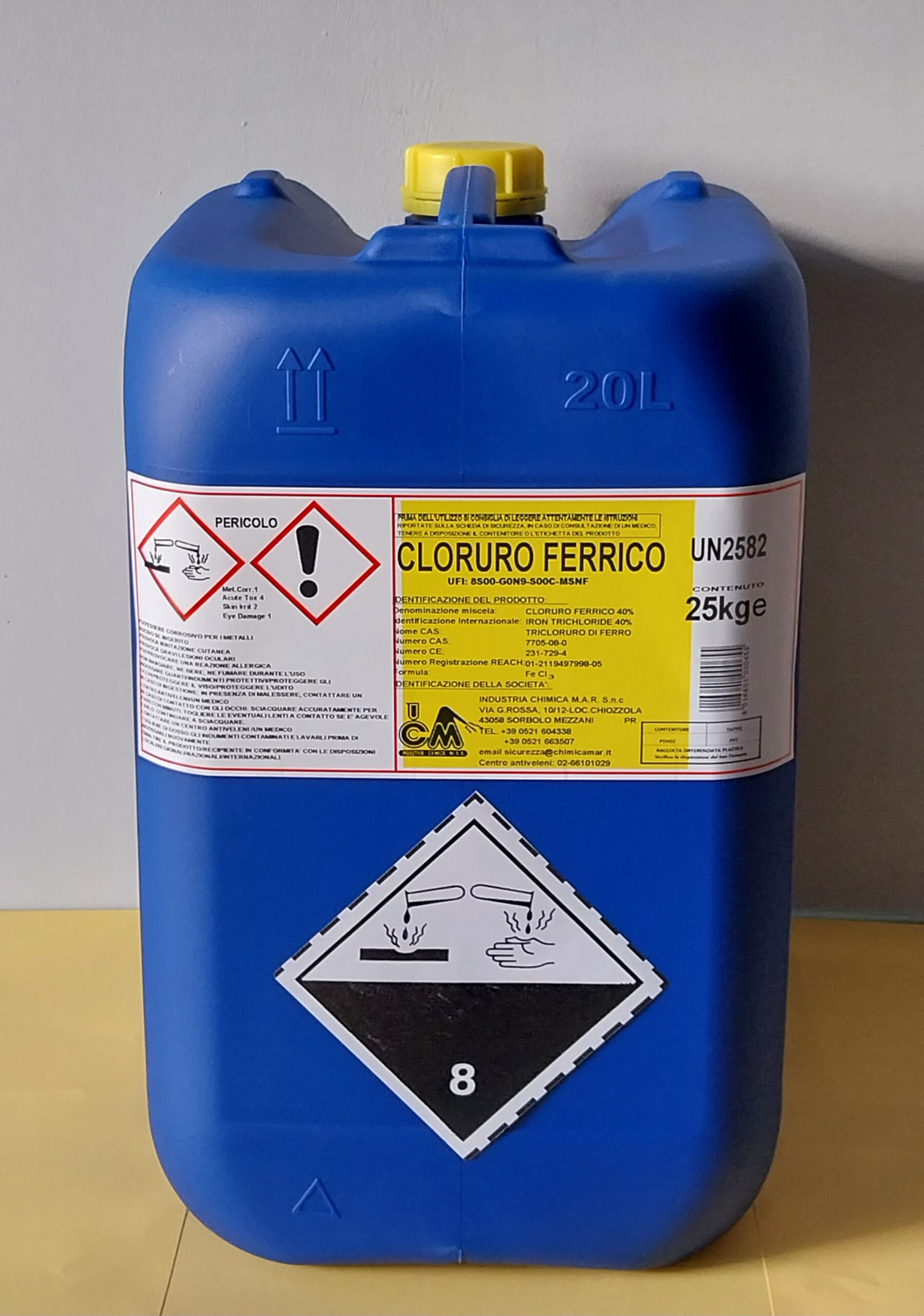 CLORURO FERRICO – Industria Chimica Mar