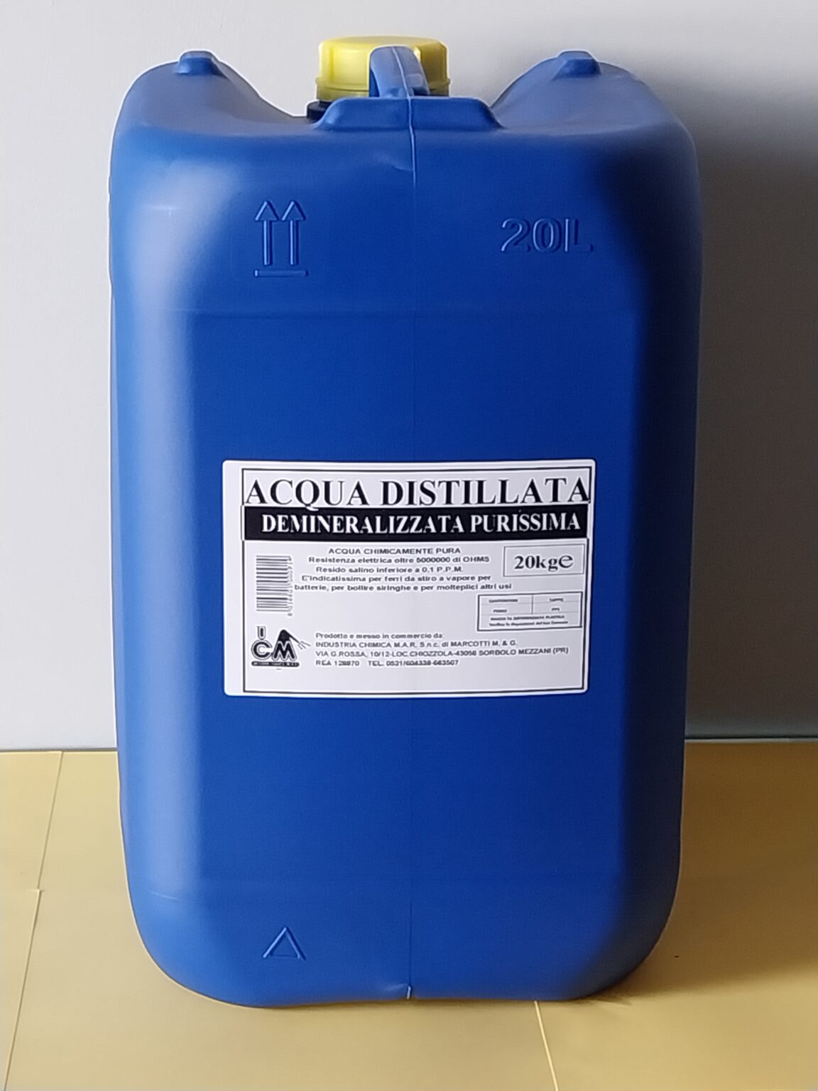 ACQUA DISTILLATA – Industria Chimica Mar